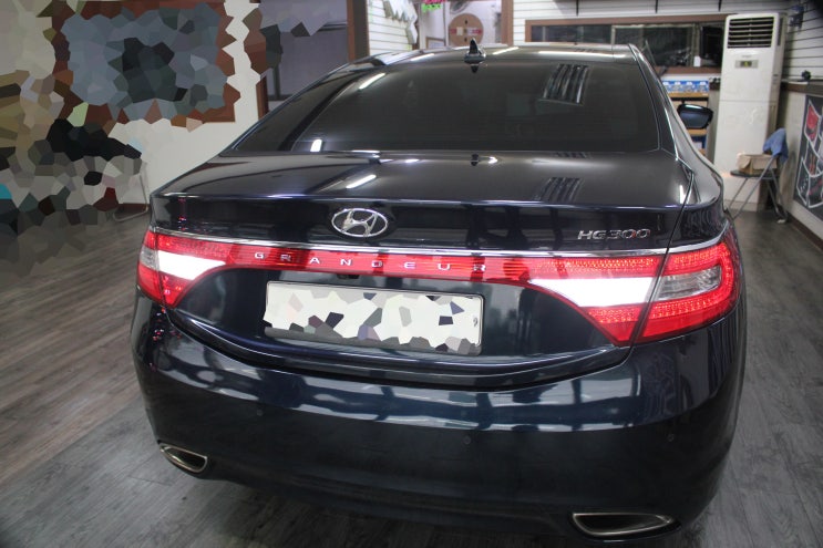 그랜저 HG 후진등 LED (파워타입) 교체 _CARZIP 카집 : 네이버 블로그