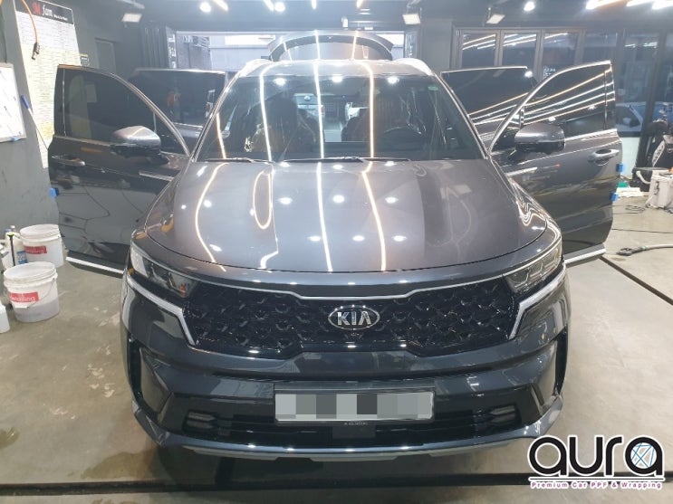 화성PPF 쏘렌토MQ4 신차PPF 출장시공 : 네이버 블로그