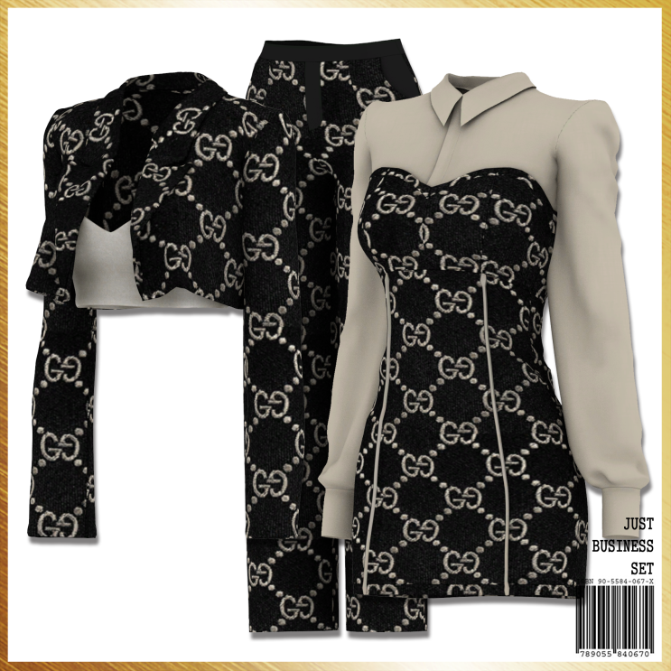 [TS4 SET]JUST BUSINESS Set : 네이버 블로그