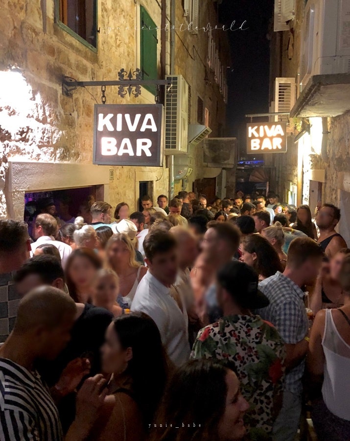 크로아티아 흐바르 여행 / 인종차별 당함 in 파뤼 아일랜드🌟 @kiva bar : 네이버 블로그