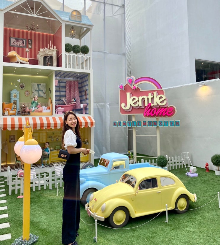 [가로수길 카페] 신사동 핫플! 젠틀몬스터 x 블랙핑크 제니 : 젠틀홈 (JENTLE HOME) 방문기 : 네이버 블로그