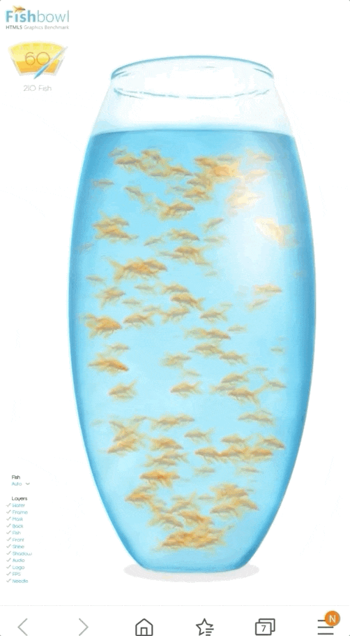 금붕어 테스트(fish bowl) / 손쉬운 스마트폰 ap성능 테스트 : 네이버 블로그