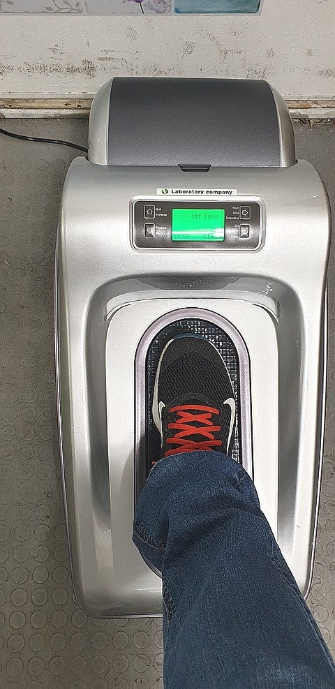 Automatic Shoe Wrapper Machine / 전자동 신발 수축 랩핑기계 / Apparel(어패럴) / 피케이랩 ...