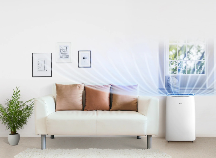 [엘지 이동식 에어컨] LG전자 이동식 에어컨 출시, PQ08DAWBS : 네이버 블로그