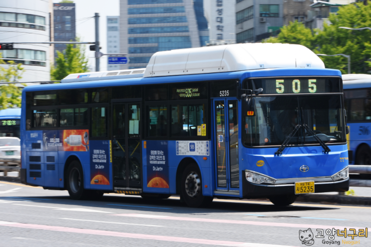 범일운수 505번 NEW BS110 Royal Non-step[5235] : 네이버 블로그