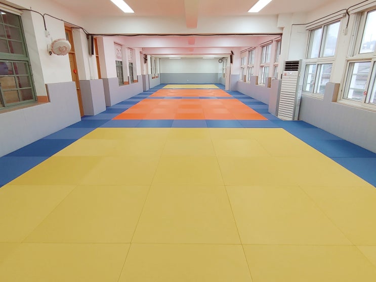 전북 익산 이리북초등학교 소규모실내체육시설 다오코리아 안전 바닥매트and안전 보호벽매트안전패딩 설치 네이버 블로그