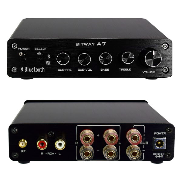 앰프스피커 블루투스 우퍼스피커 연결할수있는 앰프 A7 : 네이버 블로그