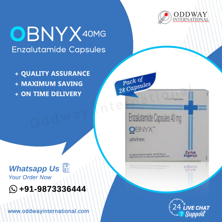 Obnyx 40mg Enzalutamide Capsule 사용, 부작용, 가격 : 네이버 블로그