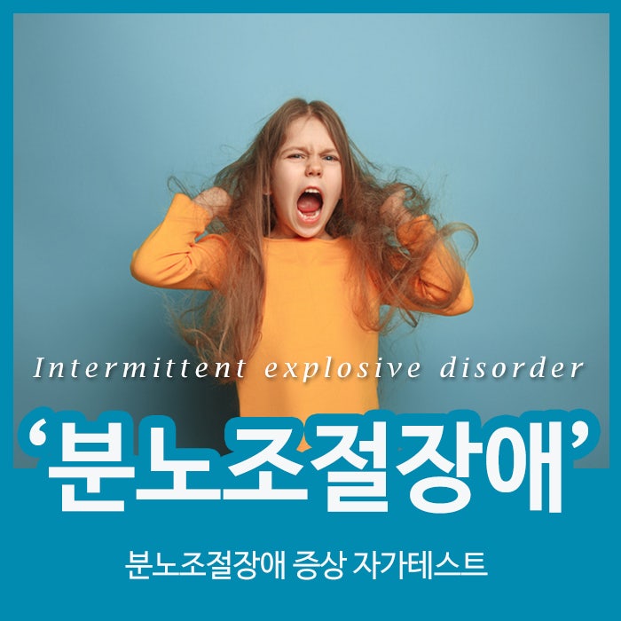 분노조절장애 증상테스트 스스로 해봐요 네이버 블로그