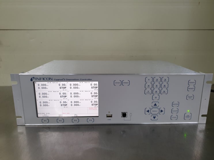 INFICON Cygnus2 Thin Film Deposition Controller 6CHANNELS 인피콘 시그너스 박막증착 ...