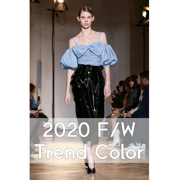 2020 가을 겨울 유행 패션 컬러 트랜드는 파우더블루 네이버 블로그