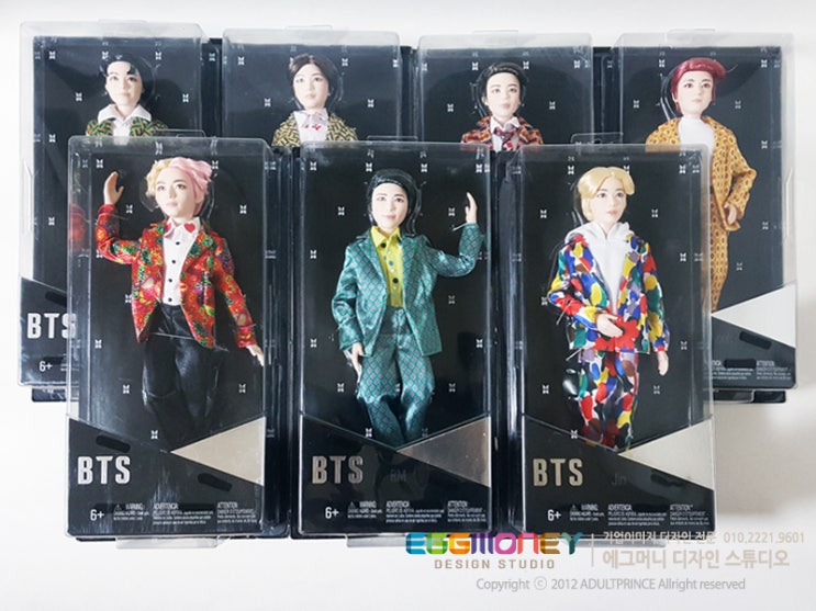 Bts 피규어 방탄소년단 Bts 패션돌 마텔 바비인형 7종 세트 마텔 2019 네이버 블로그