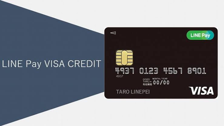 LINE visa pay 카드 디자인 무엇...? : 네이버 블로그