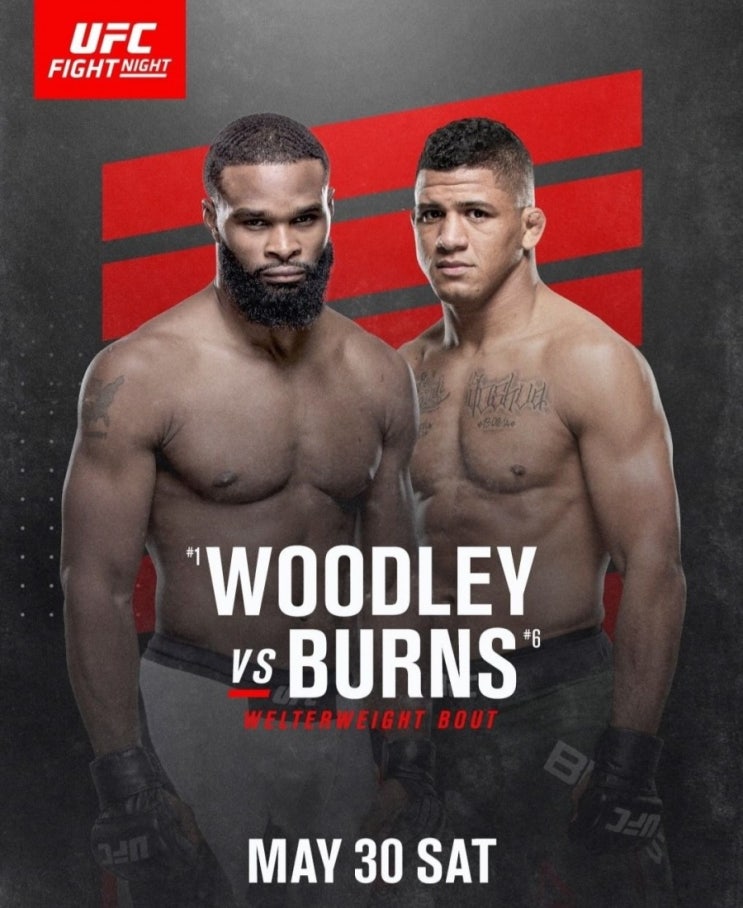 [UFC 파이트나이트176 타이론우들리VS길버트 번즈] : 네이버 블로그