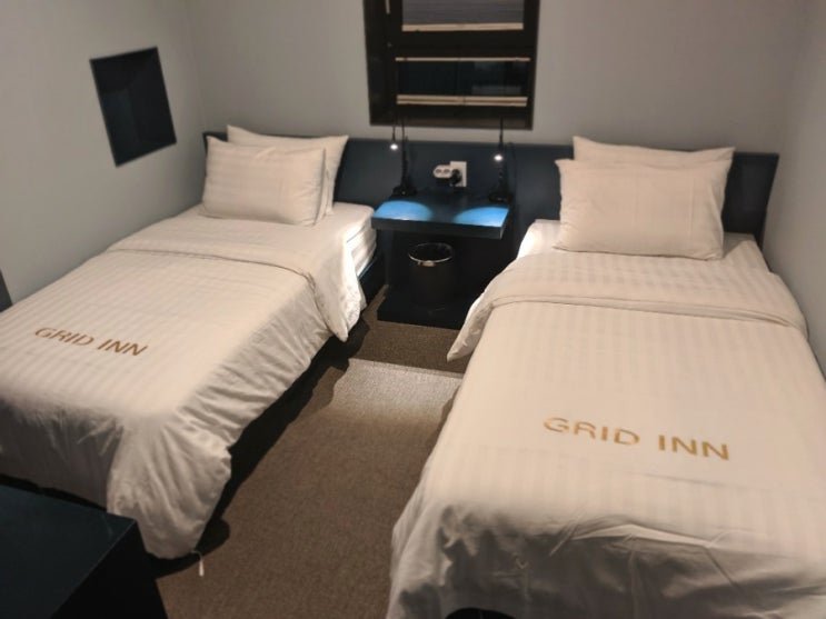 [숙소.]서울 종로구 숙소 추천, '그리드인(Grid inn)' 스탠다드 트윈. : 네이버 블로그