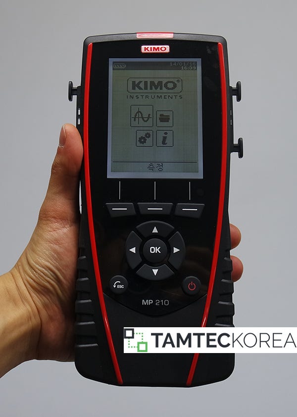 KIMO MP210 음압 측정기/석면 제거/석면 음압 기록 장치/다기능 측정기 : 네이버 블로그