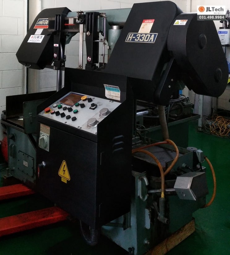 [판매완료] 메가 자동밴드쏘 H330A MEGA 중고자동톱기계 중고절단기 띠톱 밴드쏘톱날 대만 톱기계 자동절단기 중고밴드쏘 : 네이버 블로그