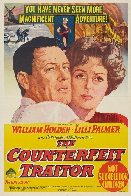 누구를 위한 반역인가 (The Counterfeit Traitor, 1962) : 네이버 블로그