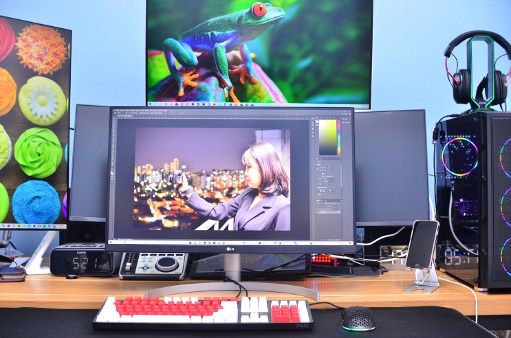 LG 27인치 울트라 HD 27UL850 모니터 사용기 : 네이버 블로그