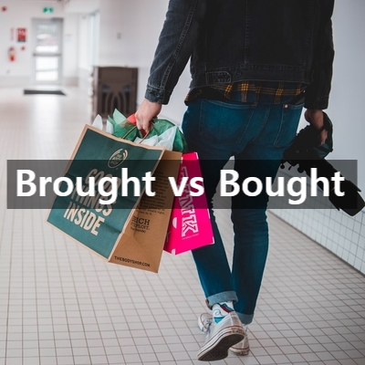 536. 헷갈리는 영어 표현 - Brought vs bought : 네이버 블로그