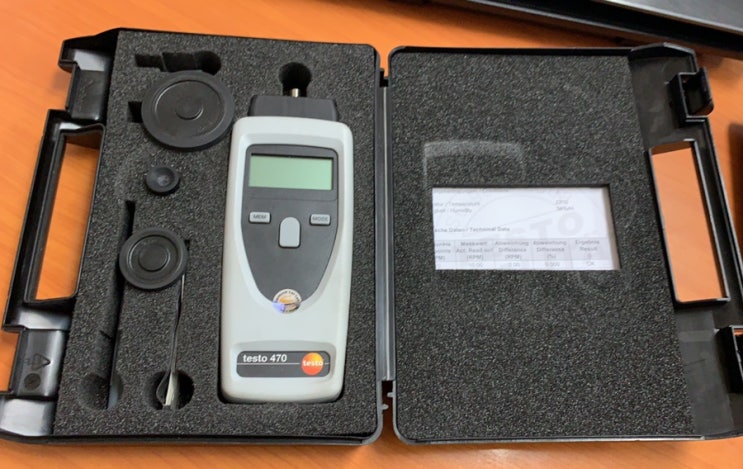Testo 470 RPM 측정기 사용 리뷰 : 네이버 블로그