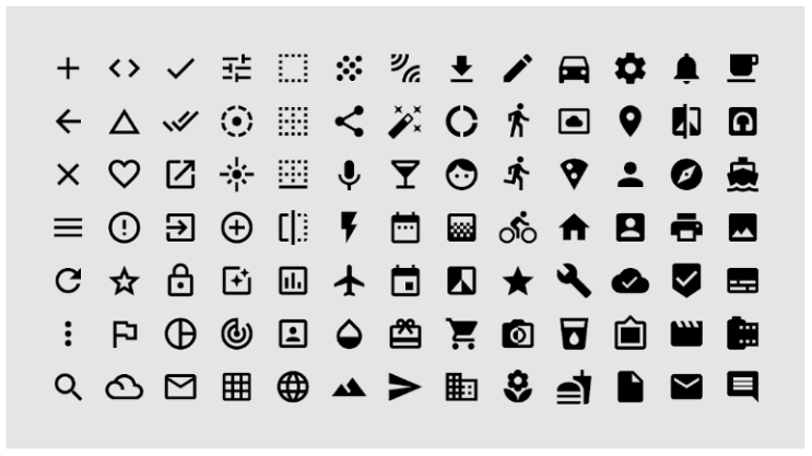 [Google Material Design] Icon - System Icons : 네이버 블로그