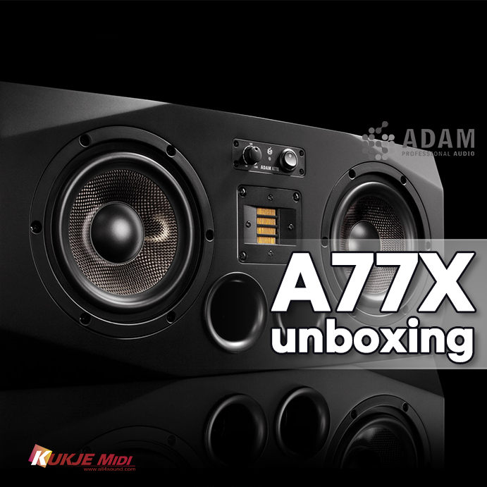 [국제미디 리뷰] ADAM A77X 3웨이 모니터스피커 언박싱 : 네이버 블로그