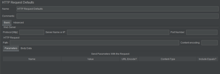 JMeter - HTTP Request Default : 네이버 블로그