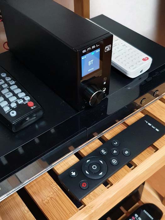 SMSL AD18 DAC 블루투스 하이파이 앰프 : 네이버 블로그