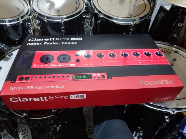 포커스라이트 클라렛(Clarett)8pre USB 오디오인터페이스 구입~!! : 네이버 블로그