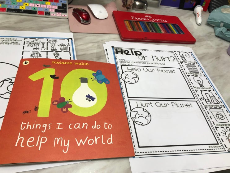 [맘스잉글리쉬6] Recycling , recycle, save the world, 10 things I can do to ...