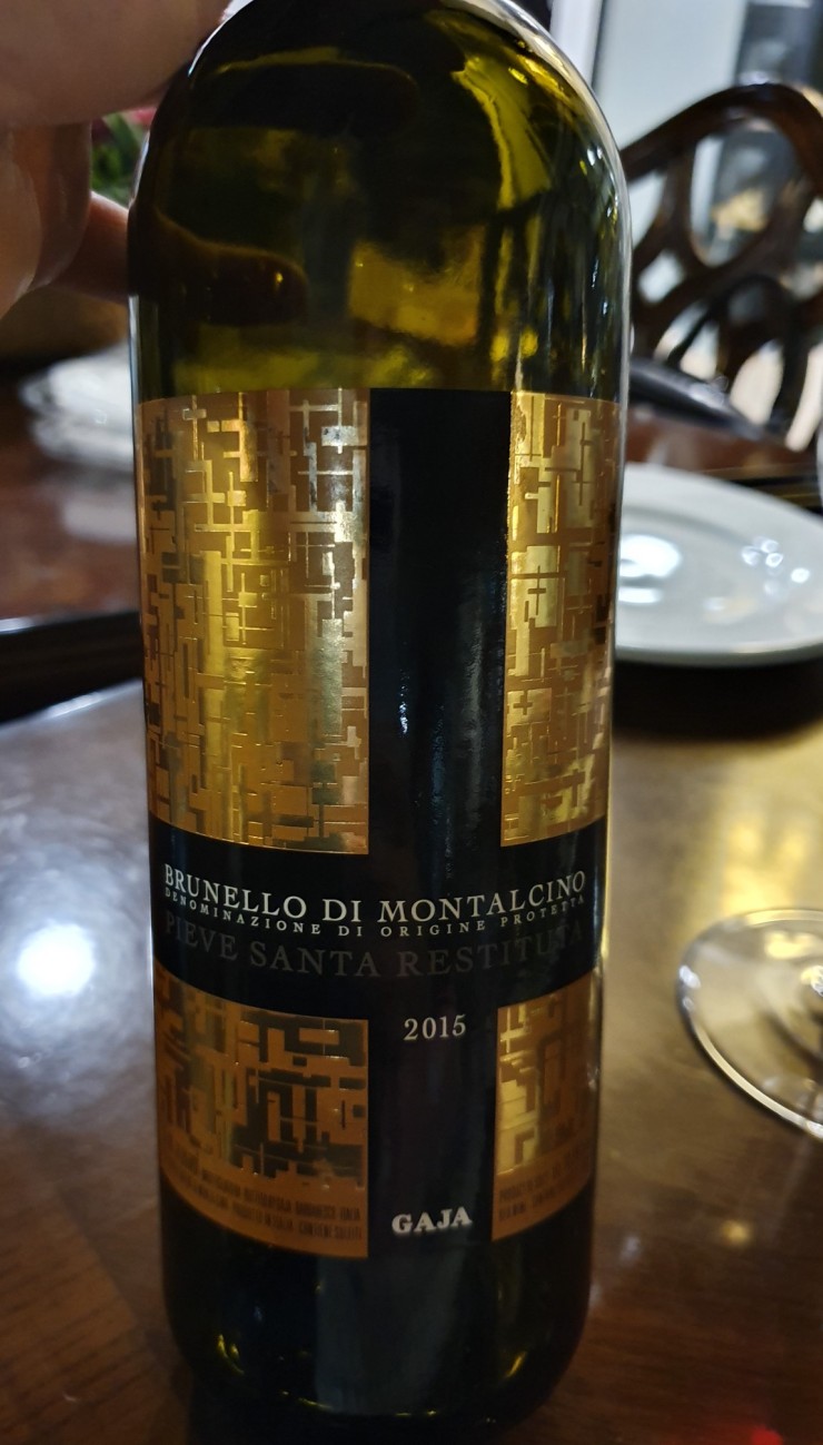 [와인] 가야 브루넬로 디 몬탈치노 피에브 산타 레스티튜타 2015 Gaja Brunello di Montalcino 2015 ...