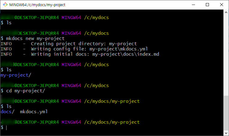 mkdocs (기술 문서 정리하기 좋은 tool) : 네이버 블로그