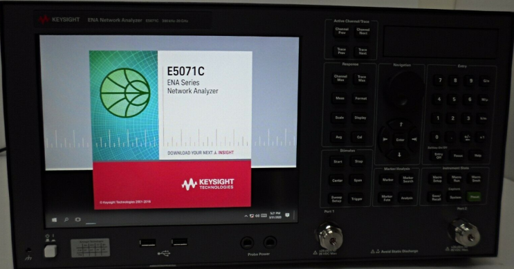 Keysight E5071C ENA Network Analyzer (유전율측정, TDR 측정옵션) : 네이버 블로그
