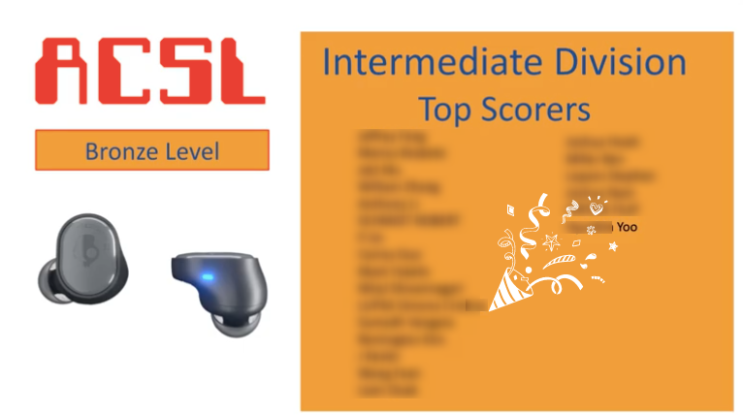 에듀스팟 학생들의 ACSL 수상! Bronze Prize 1명, Silver Prize 1명 : 네이버 블로그