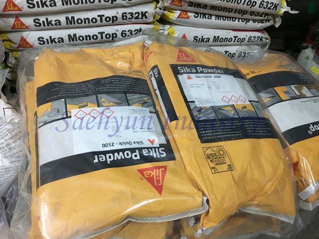 놀라운 속도와 강도, 초속경몰탈 씨카퀵 2500(Sika Quick 2500) : 네이버 블로그