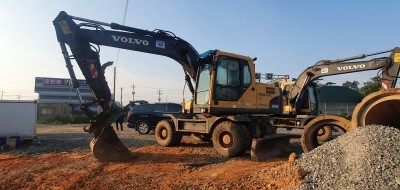 [건설기계/엔진경고등,출력부족]볼보(VOLVO) 굴삭기 EW145B 프라임(PRIME) : 네이버 블로그