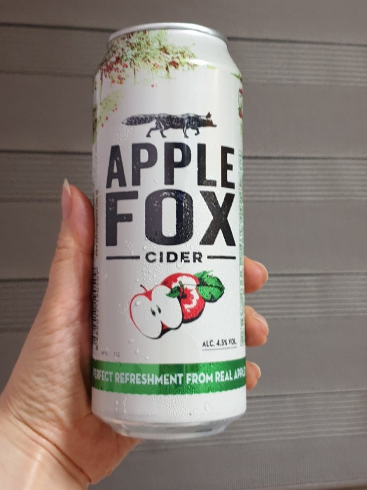 애플폭스캔 APPLE FOX CIDER : 네이버 블로그