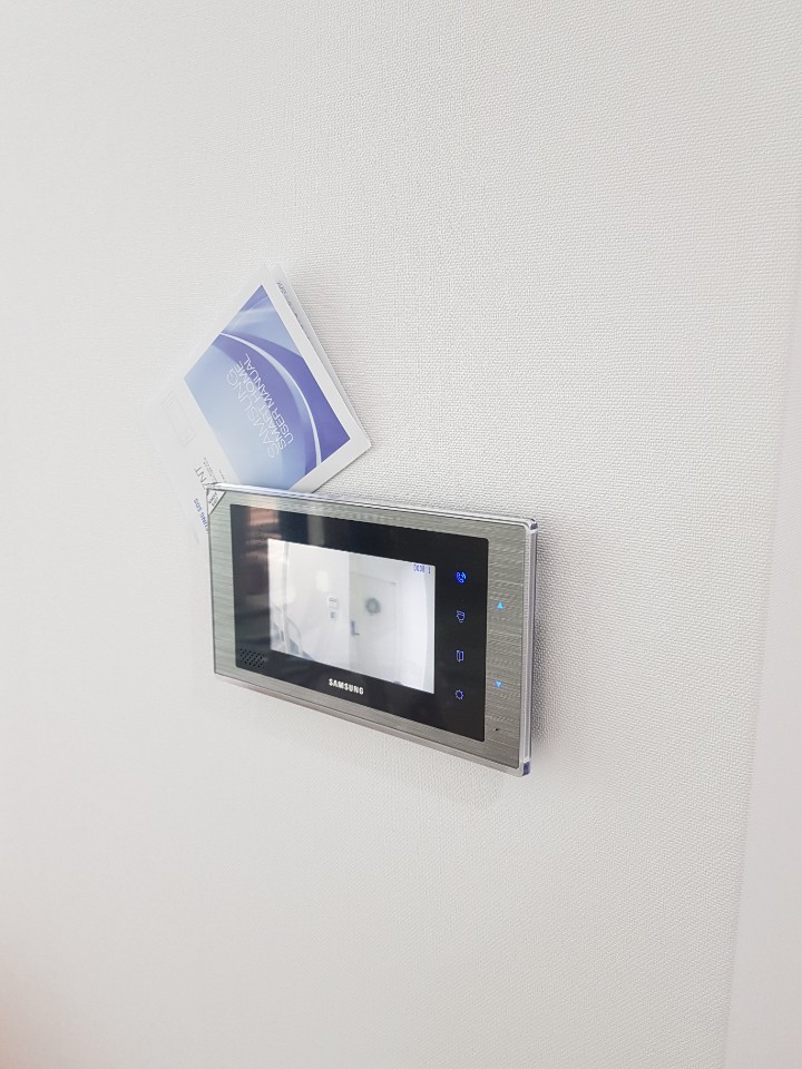 대전 비디오폰 도어락 오키도키 삼성 비디오폰 SHT-3517 설치 : 네이버 블로그