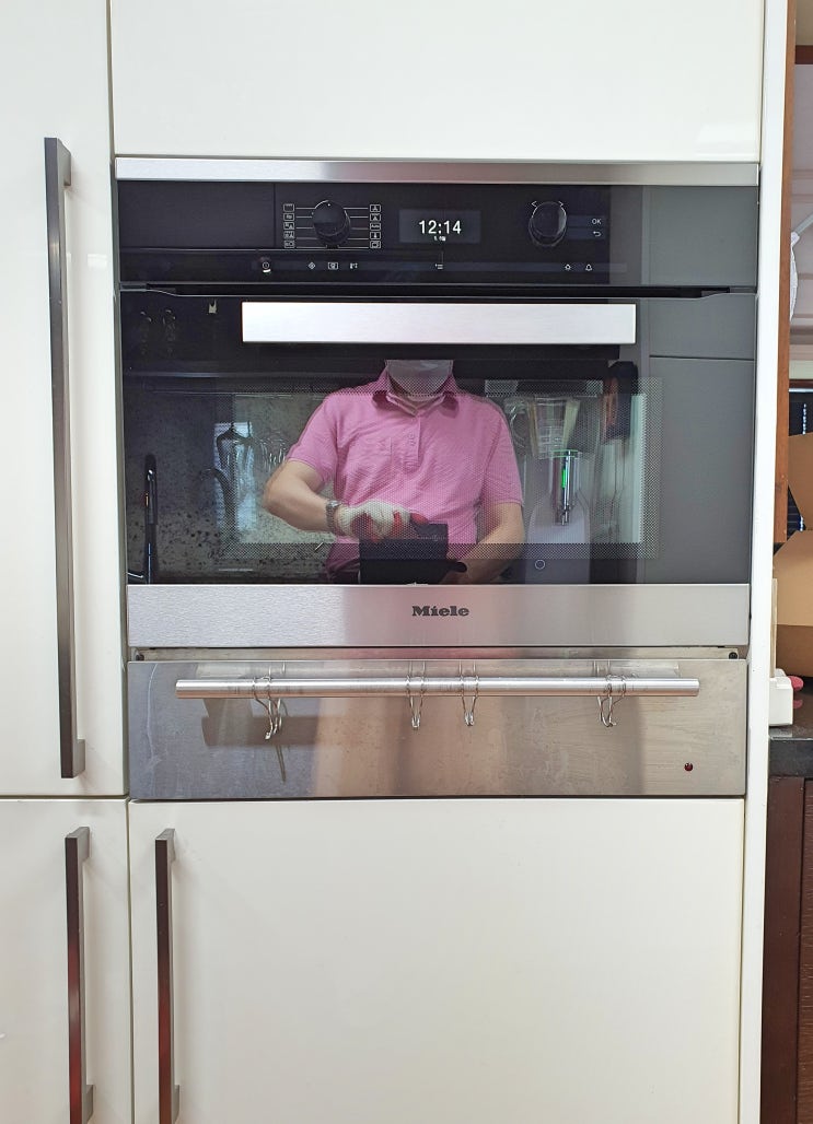 밀레콤비오븐H6400BM설치 사례 : 네이버 블로그
