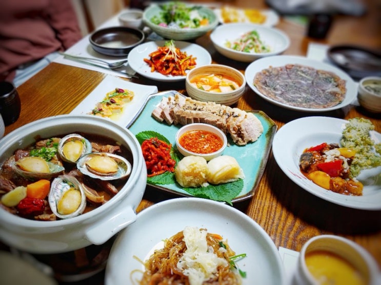 발산동 맛집 찾아요 발산역 가족모임에 좋은 한정식 마실로 오세요 네이버 블로그