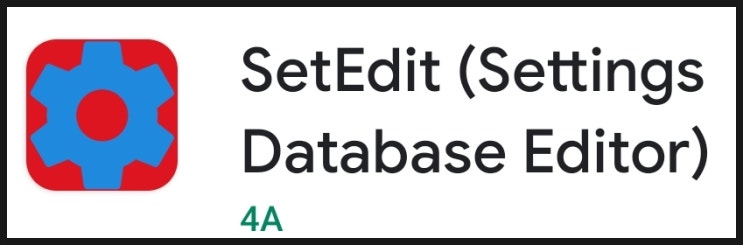 SetEdit (Settings Database Editor) : 네이버 블로그