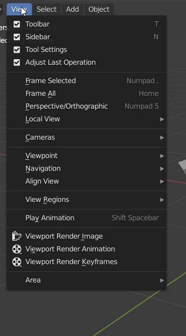 Blender Object Mode View 메뉴 설명. : 네이버 블로그