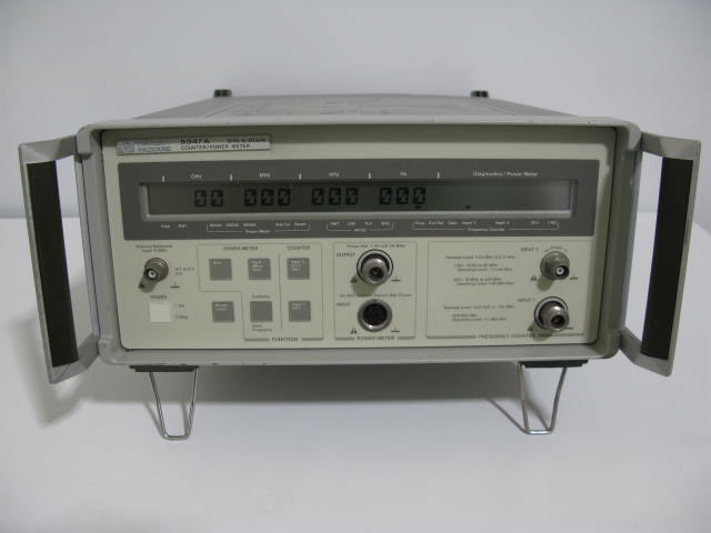 HP/Agilent 5347A 20 GHz Microwave Frequency Counter & Power Meter w/Opt ...