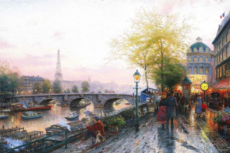 Thomas Kinkade (1958-2012) | The Painter of Light : 네이버 블로그
