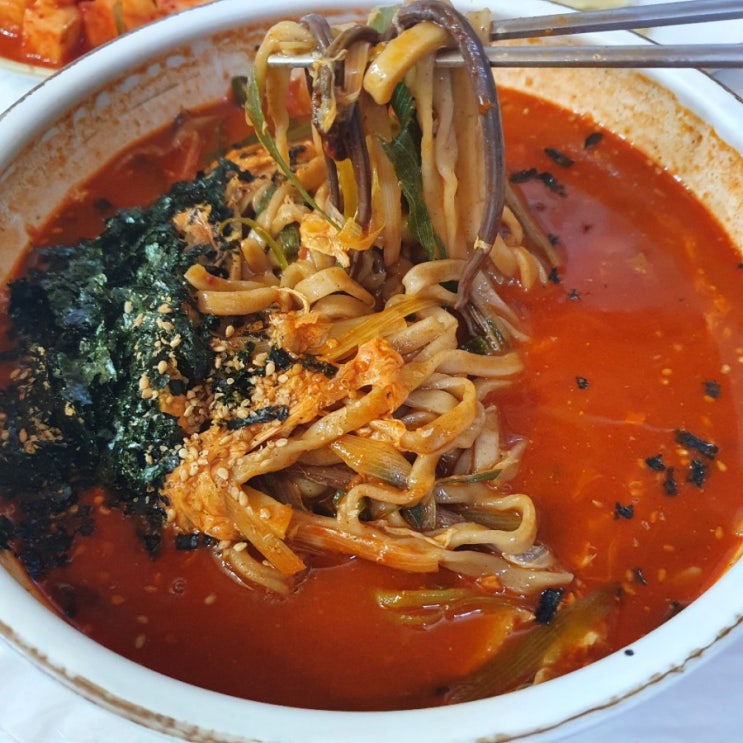 양양 육개장 칼국수 맛집 상운매밀촌 해장하기 좋은 메밀 육개장 칼국수 솔직 리뷰 입니다 네이버 블로그