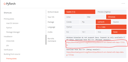 PyTorch를 Visual Studio C++ 2017 Win64 에서 사용하기 : 네이버 블로그