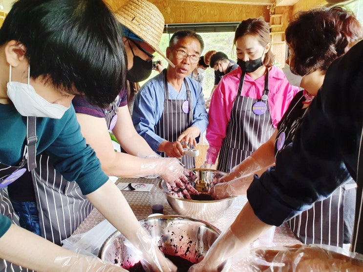 고창상희복분자 상희팜푸드랜드 천연발효 오디식초 만들기 체험교육 네이버 블로그