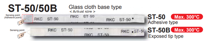 RKC 표면접착식 온도센서 ST-50 & ST50B ! : 네이버 블로그