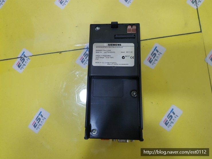 SIEMENS MICROMASTER PROFIBUS MODULE 6SE6400-1PB00-0AA0 수리 : 네이버 블로그